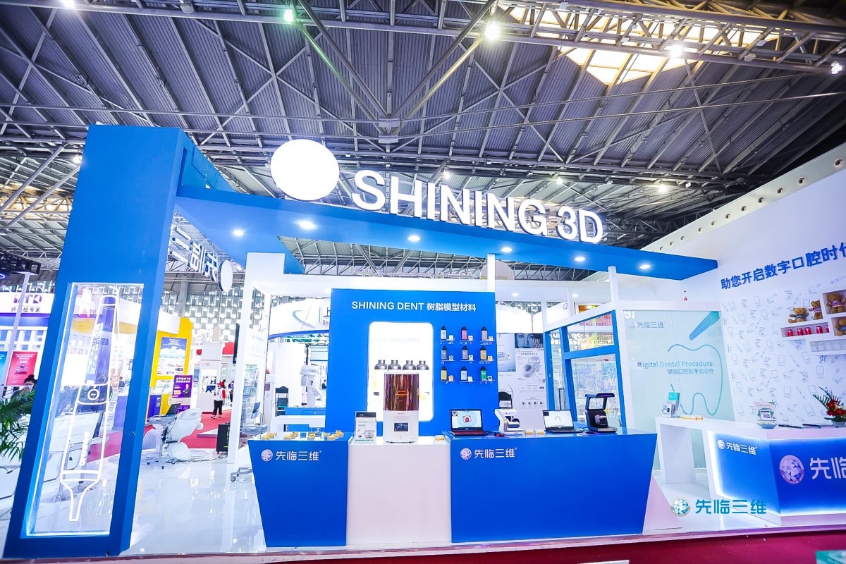 SHINING 3D Dental at DenTech China 2021